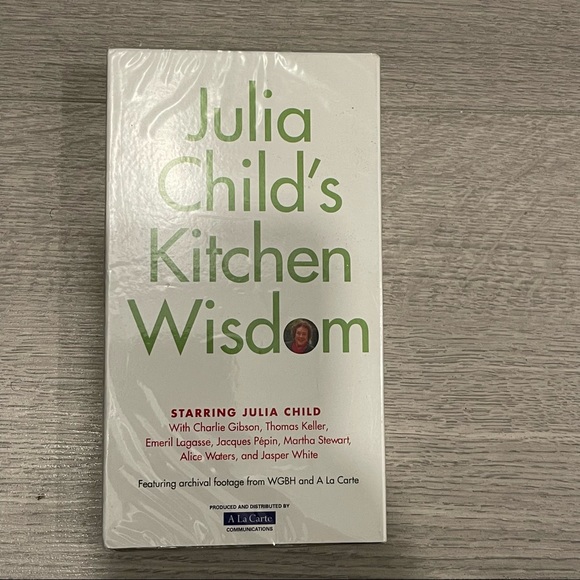 Other | Julia Childs Kitchen Wisdom Vhs Tape | Poshmark